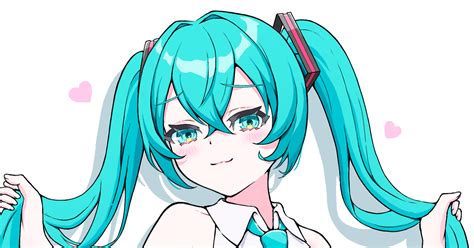 初音ミク むふー⸝⸝ ¯꒳¯ 卯月せなのイラスト Pixiv