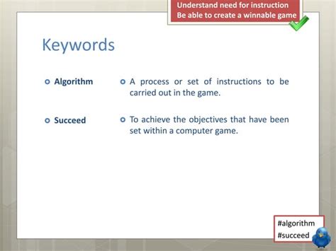 Lo3 Lesson 6 Algorithms Ppt