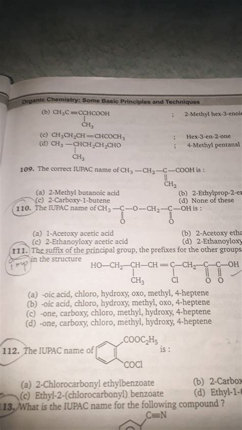 Organic Chemistry Some Basic Principles And Techniques Filo