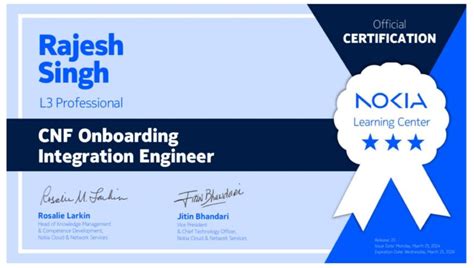 Rajesh Singh On Linkedin Im Happy To Share That Ive Obtained A New Certification Cloud Network…