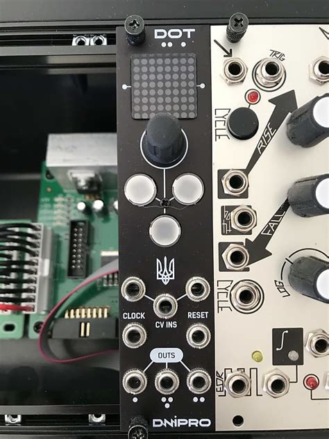 Dnipro Modular Dot Trigger Sequencer 2023 Black Reverb