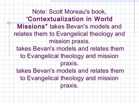 Contextual Theology
