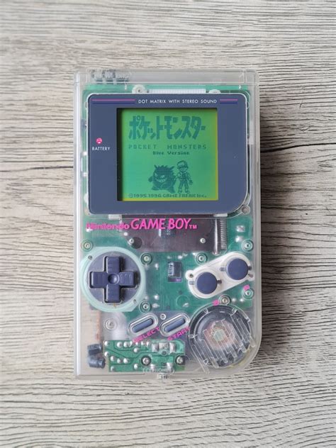 Nintendo Gameboy Play It Loud Dmg 01 Retro Video Game Console Vintage
