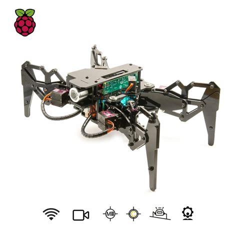 Adeept Darkpaw Bionic Quadruped Spider Robot Kit For Raspberry Pi