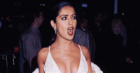 When Salma Hayek Left Nothing To Imagination Putting Forward The