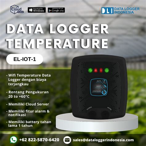 Data Logger Temperature El Iot 1 Data Logger Indonesia