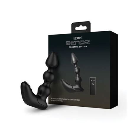 Nexus Bendz Remote Controlled Bendable Prostate And Perineum Massager Black Sex Toy Hotmovies