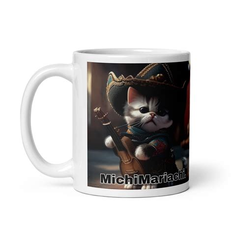 Gato Profesiones Michi Mariachi Taza Jumping Panda