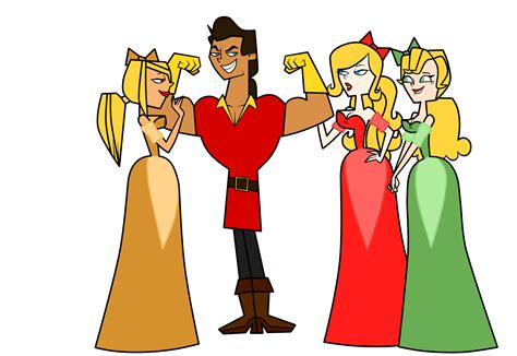 Disney Pixar Collab Gaston And The Bimbettes By Xanviour On Deviantart