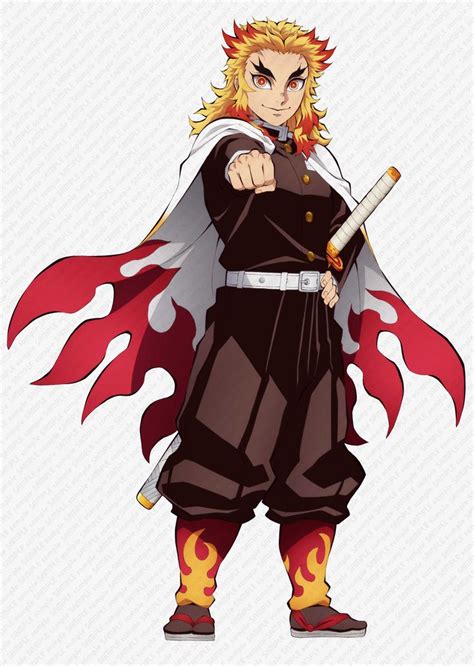 アニメ「鬼滅の刃」煉獄杏寿郎 第三弾描き下ろしイラスト アニメ イラスト れんごくきょうじゅろう