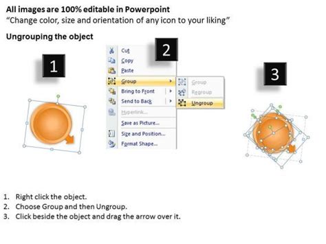 Circular Boxes Process Innovation Diagram Chart Business Flowchart PowerPoint Slides