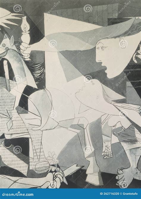 Picasso Guernica Editorial Image 262716608