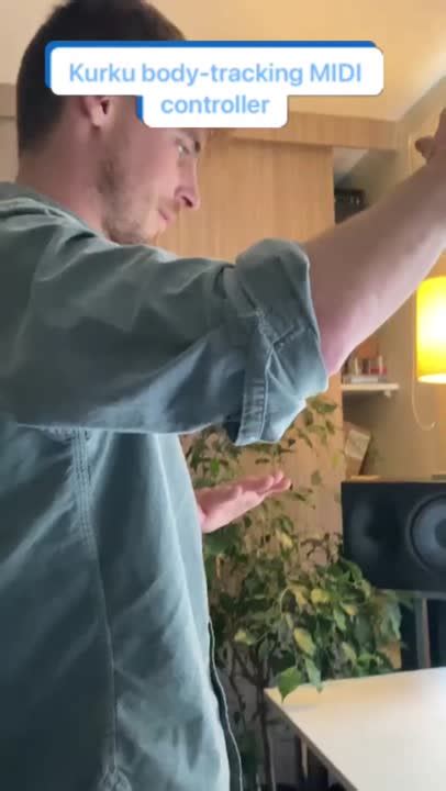 francisco rafart on linkedin kurku my body tracking midi controller