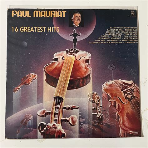 Paul Mauriat 16 Greatest Hits 1983 Mexican Lp Jazz Ebay