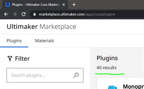 Less Plugins Show Up When Logged In Ultimaker Digital Factory