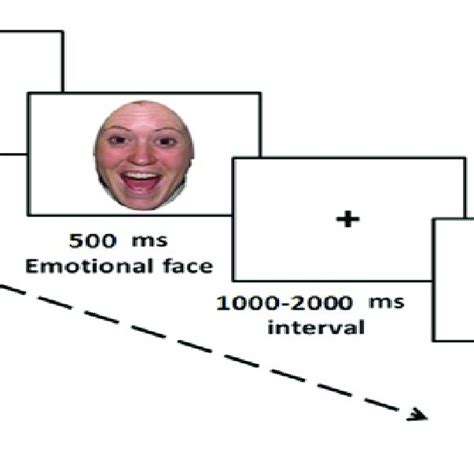 Illustration Of The Time Course Of Stimulus Presentation For Covert