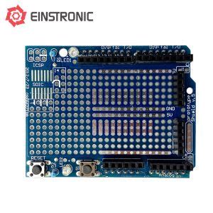 Prototyping Shield For Arduino Uno Einstronic Enterprise