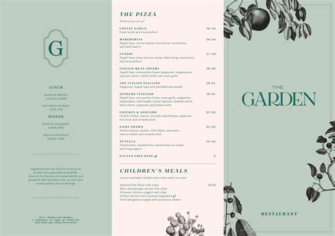 Menu Design Soft Launch