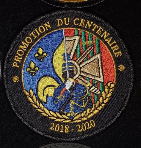PATCH ECUSSON POLICE Gendarmerie EOGN Promotion Du Centenaire EUR 15 00