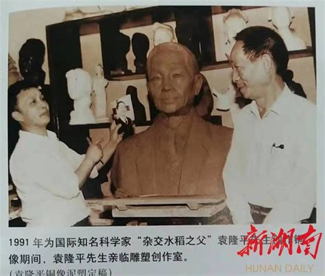 艺苑杂谈丨钱海源为袁隆平树碑立传 艺术 新湖南