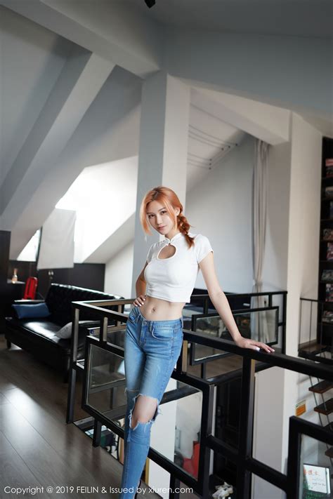 爱丽儿健康色的肌肤与健美身材 嗲囡囡FEILIN VOL 写真集 微图坊