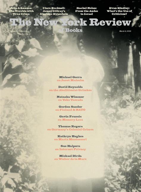 The New York Review Of Books March 9 2023 Boomers Daily