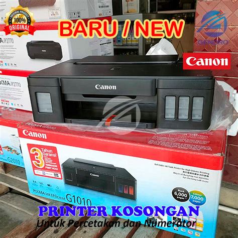 Jual Printer Canon Pixma G1010 G 1010 Kosongan Tanpa Katrid Dan Tinta