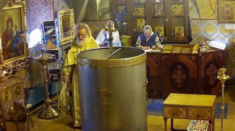 Собор Пророка Предтечи и Крестителя Господня Иоанна Утреня Литургия Храм Успения в Путинках