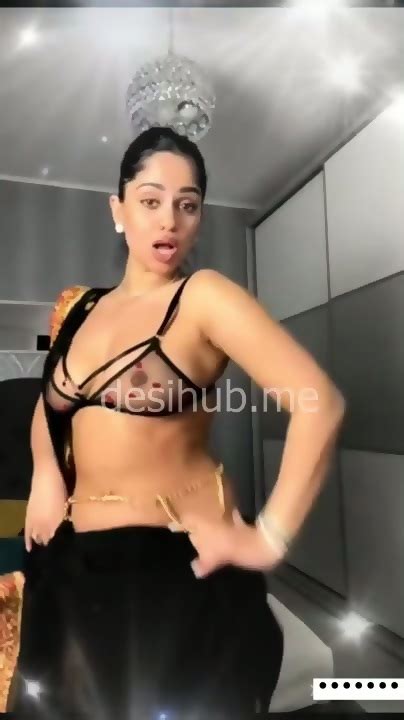 Shameless Slut Dancing In See Throug Sari Eporner