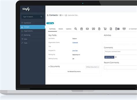 Simply CRM Integration Til E Conomic Regnskabsprogram