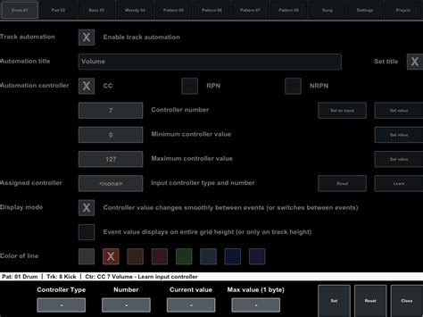 Midi Pattern Sequencer Midi Pattern Sequencer Manual Automation