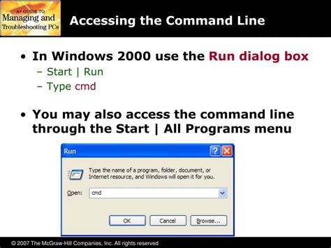 PPT Working With The Command Line Interface PowerPoint Presentation ID