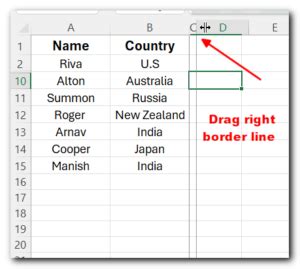 Excelsirji Unhide Cells In Excel Easy Methods