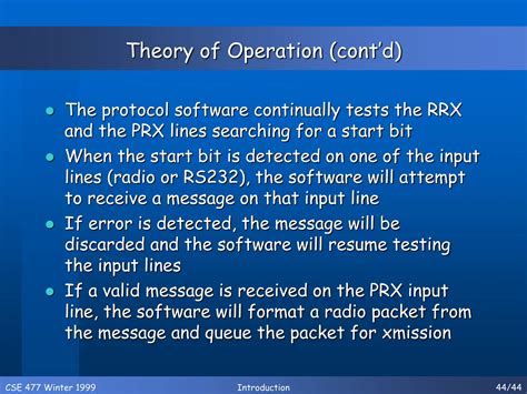 Radio Frequency Data Communication Dtppt