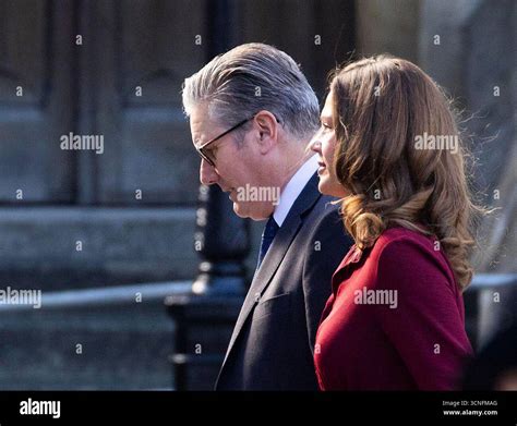 Prime Minister Sir Keir Starmer And His Wife Lady Victoria Starmer