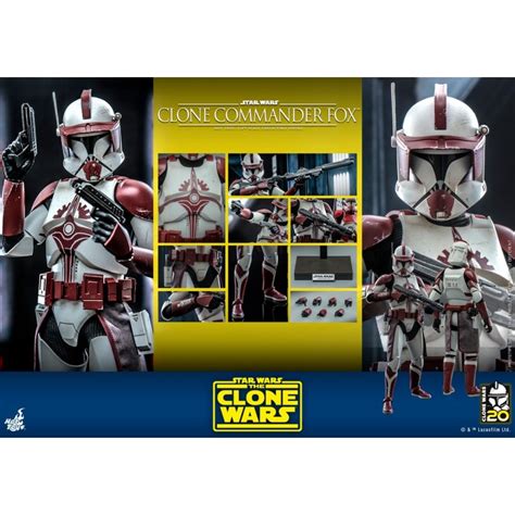Clone Commander Fox Sixth Scale Figure By Hot Toys Sideshow