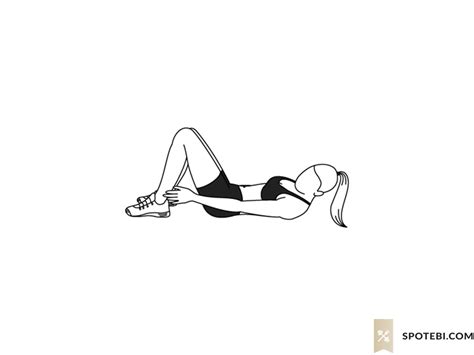 Alternate Heel Touchers Illustrated Exercise Guide