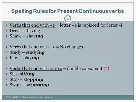 Contigo MÁs Luz 6º Primaria Present Continuous Unit 4