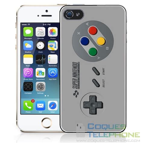 Coque Téléphone Manette Super Nes Modele Iphone 11
