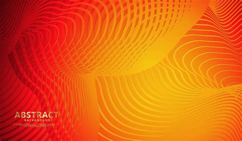 Abstract Flow Lines Background With Elegant And Futuristic Gradation Color For Element Design