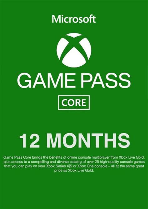 Quick Xbox Game Pass Core Membership Discounted To Just 38