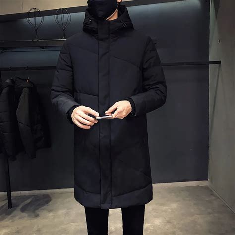 Зимняя мужская куртка модная мужская парка со стоячим воротником мужские плотные куртки и