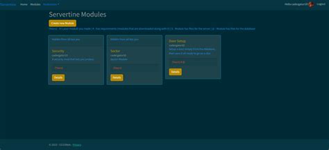 Servertine Modular And Powerful Server And Database System Programs Opencomputers
