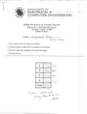 ENEE 322 Fall 2000 Exam 01 Gaganpreet Nagi Section 0102 Pdf Course Hero