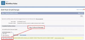 Send Outbound Messages Using Workflow In Salesforce
