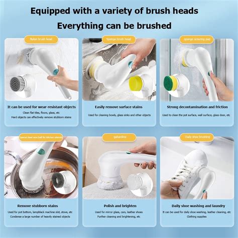 Steel Wire Ball Replace Brush Head Electric Handheld Scrubber Heads Home Washing Tools Alexnld Com