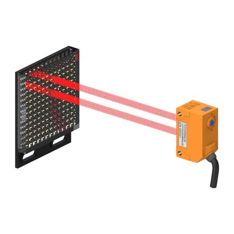 Red Light Sensor With 10m Detection Distance And Npn Output For Warehouse Logistics Convey