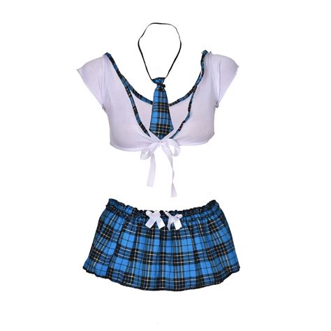 2018 New School Girl Sexy Costumes Student Uniform Maid Fancy Cosplay