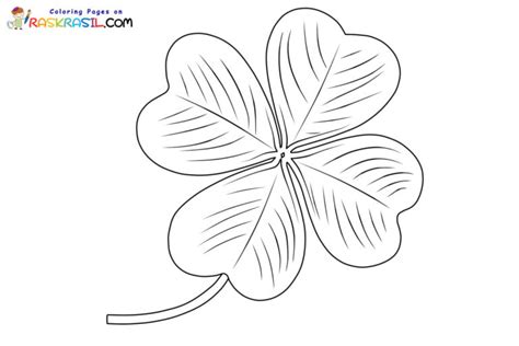 Dibujos De Trébol Para Colorear
