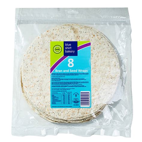 Bran And Seed Wraps Blueshirtbakery